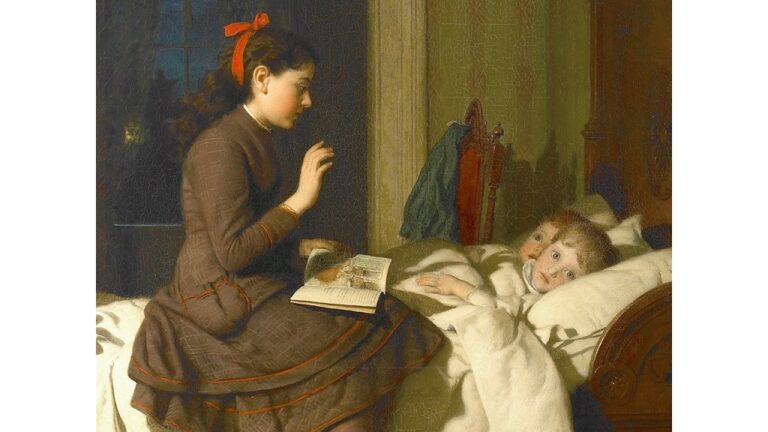 Joseph Seymour Guy’s The Bed Time Story – Society of Classical Poets